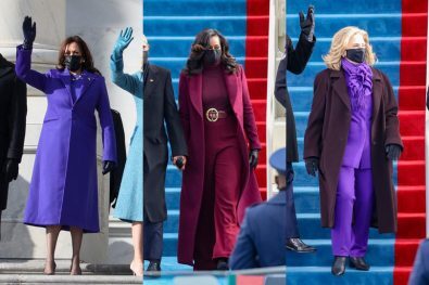 Why Kamala Harris, Michelle Obama And Hillary Clinton Wore Purple On ...