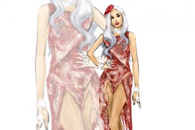 THE STORY OF: Lady Gaga's Meat Dress - 29Secrets
