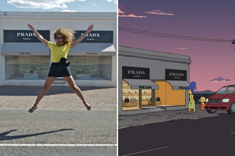 The History Of The Prada Marfa Installation In…The Middle Of The Desert ...