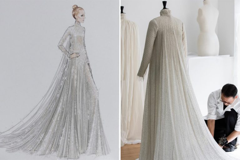 Celine Dion’s Dior Dress She Wore To Perform At The 2024 Olympic ...