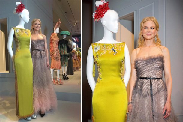 THE STORY OF: The John Galliano For Dior Chartreuse Dress That Nicole ...