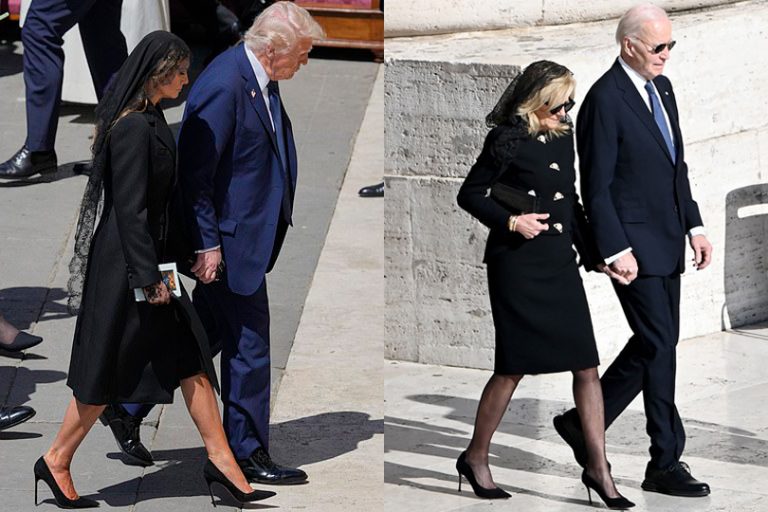 The Significance Of The Black Mourning Veils Worn At Pope Francis ...