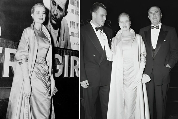 THE STORY OF: Grace Kelly's 1955 Oscar Dress, Created By Edith Head ...