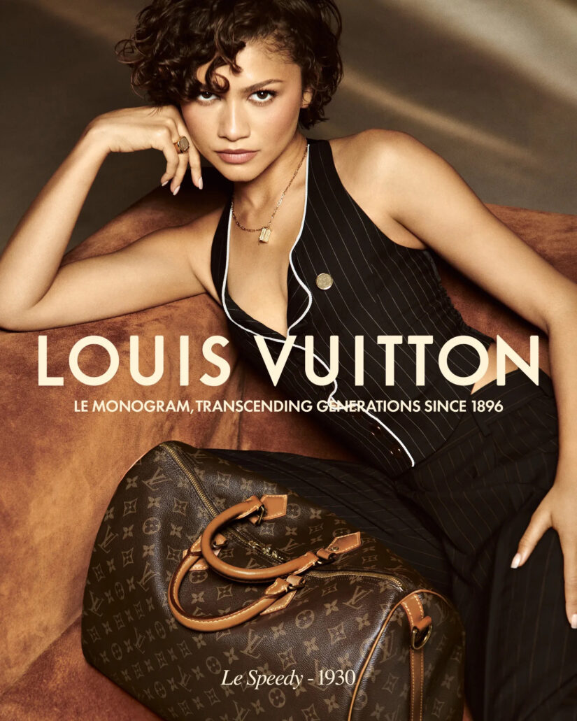 Zendaya Stars In Louis Vuitton's New Monogram Anniversary Campaign ...